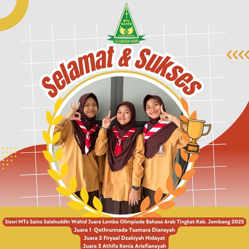 Santri MTs Sains Kesamben Raih Prestasi Olimpiade Bahasa Arab ...