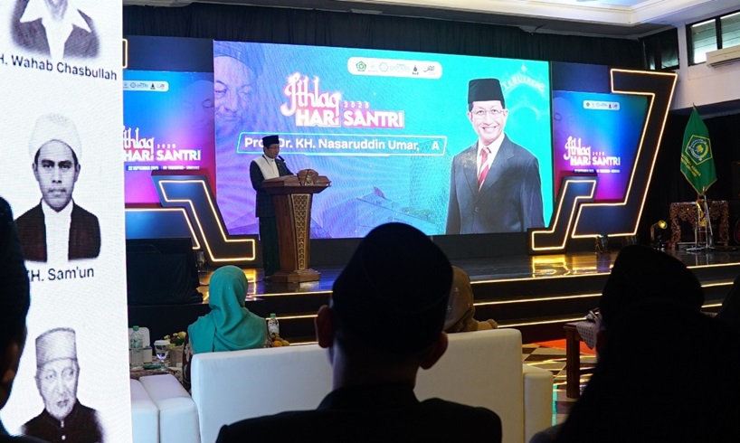 Kemenag Luncurkan Logo Resmi HSN 2025 di Pesantren Tebuireng - Itinku